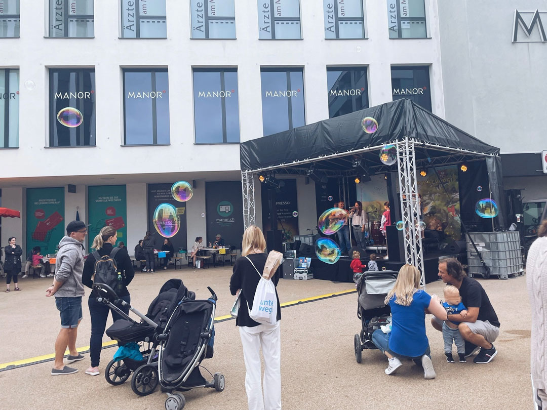 AM MARKT Familientag – Premiere war ein voller Erfolg – Am Markt Heerbrugg